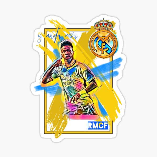 "Vinicius Junior Real Madrid " Sticker for Sale by SickIndividual ...