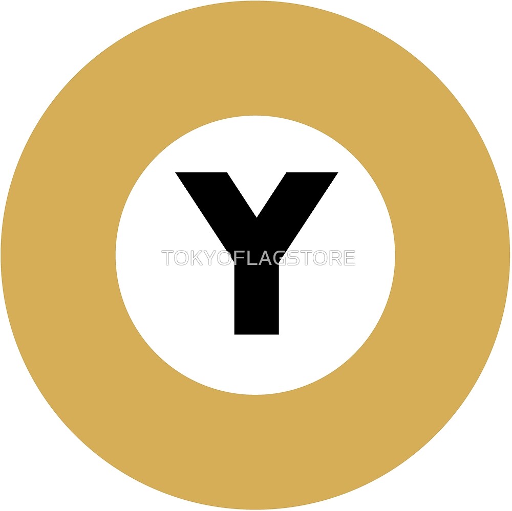 "東京メトロ 有楽町線ロゴ -Tokyo Metro Yurakucho Line logo-" by TOKYOFLAGSTORE ...