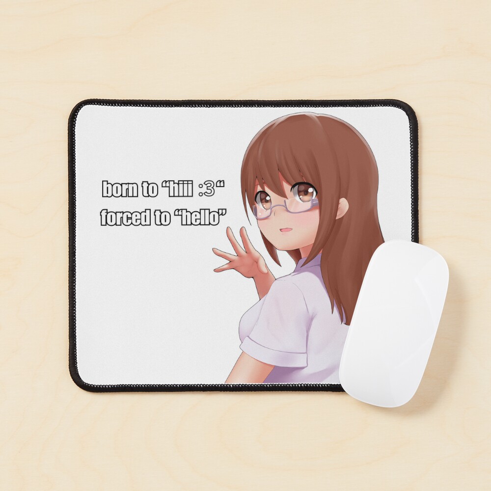 "Anime Meme Cringe" Sticker by MemeChaser | Redbubble
