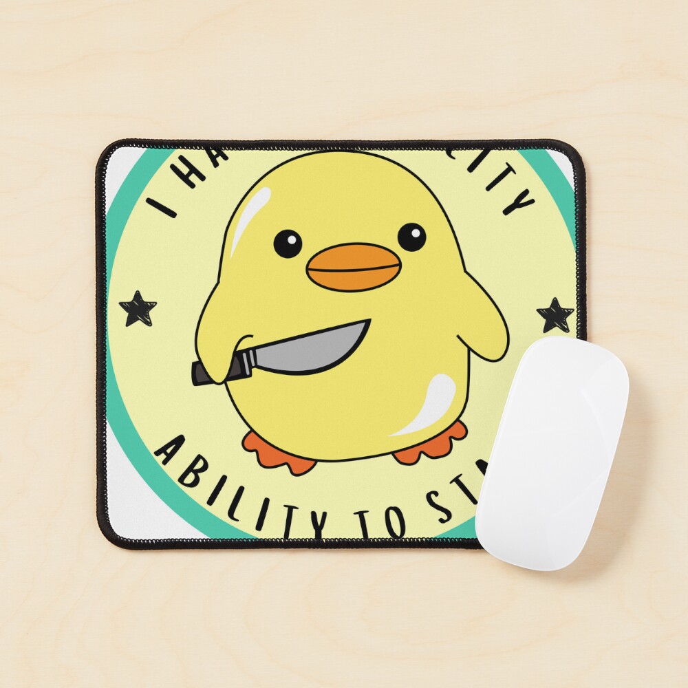 "I Have Stability The Ability To Stab" Sticker for Sale by wedad01 ...