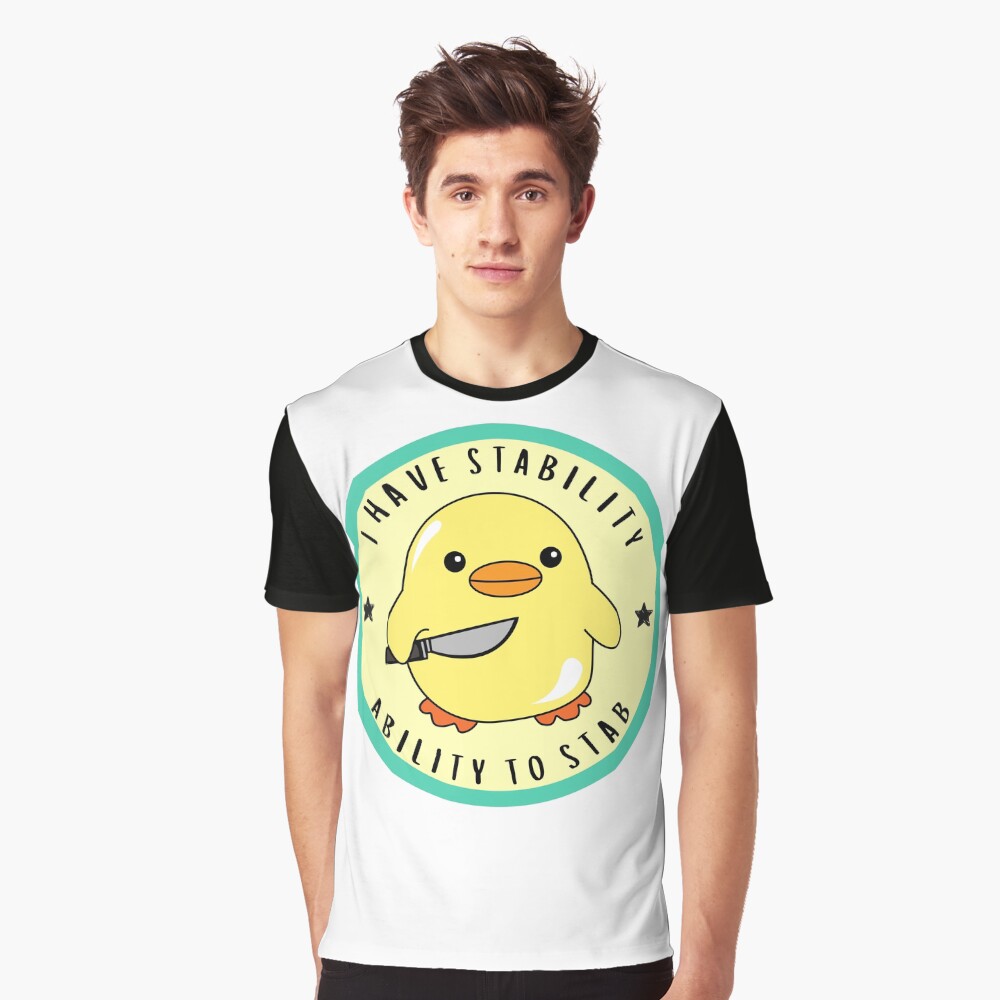 "I Have Stability The Ability To Stab" Sticker for Sale by wedad01 ...