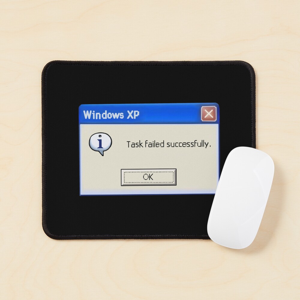 "Task Failed Successfully - Funny meme" Sticker for Sale by darehson ...