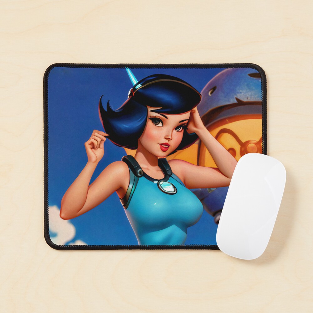 "Betty Rubble Colourful Space Girl catsuit " Poster for Sale by NPC ...