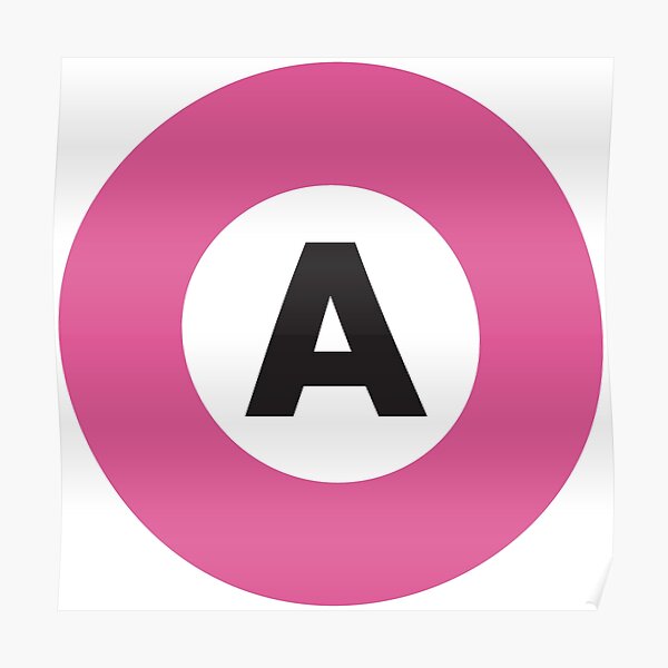 "東京メトロ 浅草線ロゴ -Tokyo Metro Asakusa Line logo-" Poster for Sale by ...