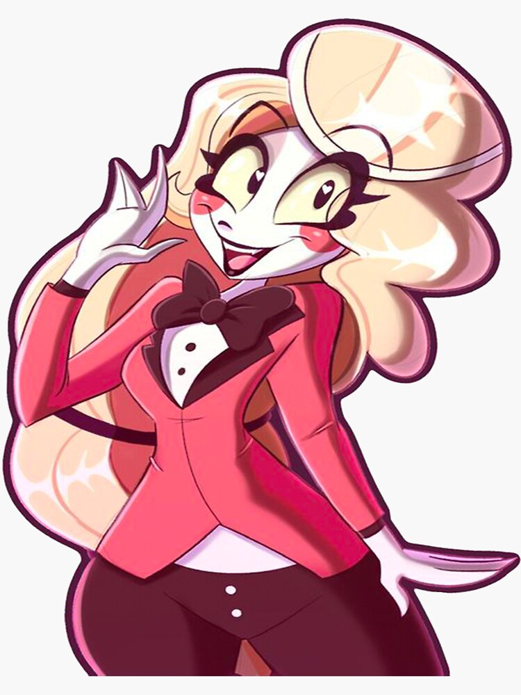 "Charlie Morningstar - Hazbin Hotel" Sticker for Sale by Charlieweslman ...