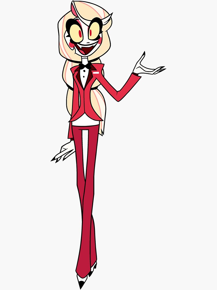 "Charlie Morningstar - Hazbin Hotel" Sticker for Sale by florenceboo ...