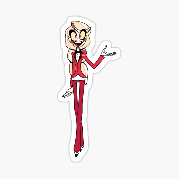 "Charlie Morningstar - Hazbin Hotel" Sticker for Sale by florenceboo ...