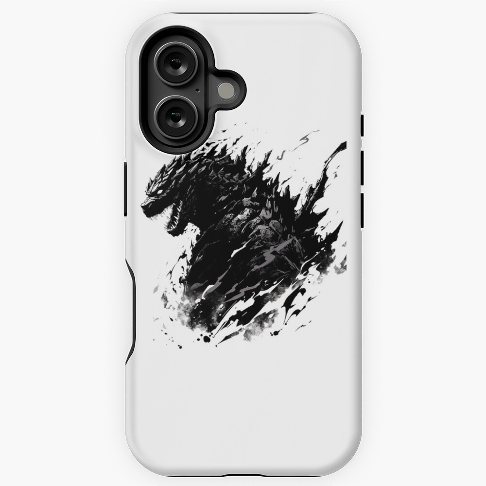 "godzilla" Sticker for Sale by skateras | Redbubble