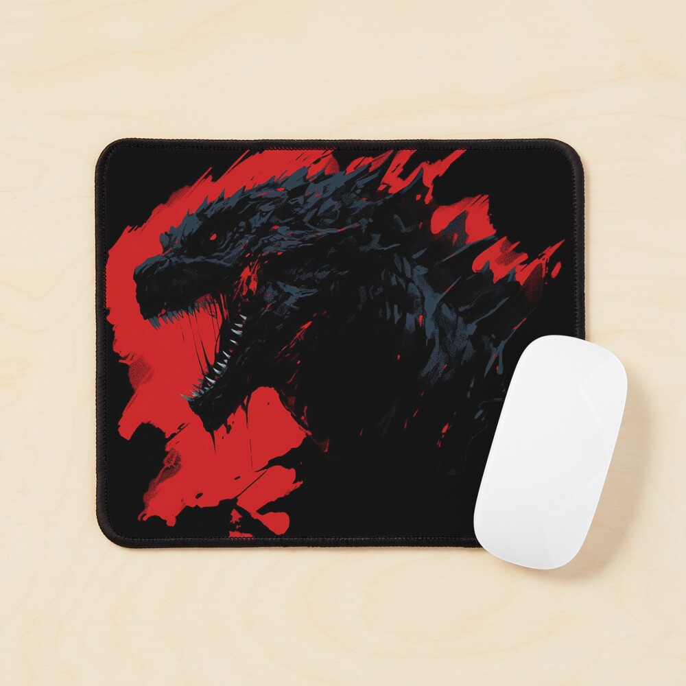 "godzilla" Sticker for Sale by skateras | Redbubble