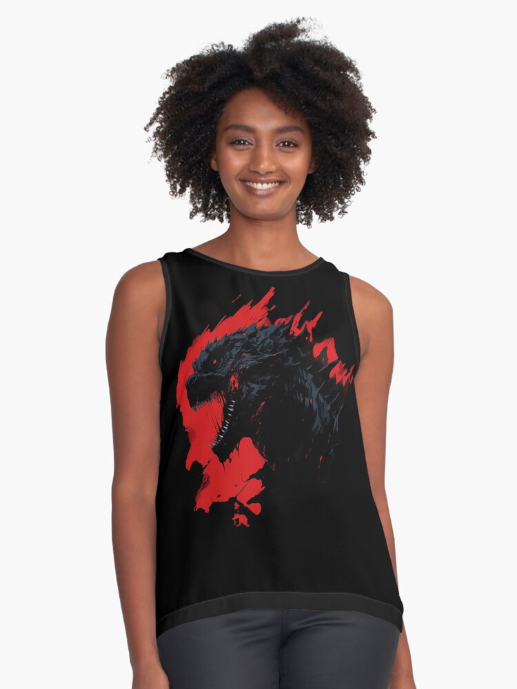 "godzilla" Sticker for Sale by skateras | Redbubble