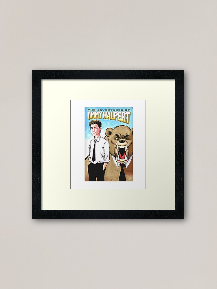 "The adventures of Jimmy Halpert" Framed Art Print by Normal-Clothes ...