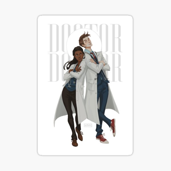 "Doctor Doctor" Sticker for Sale by nipuni | Redbubble