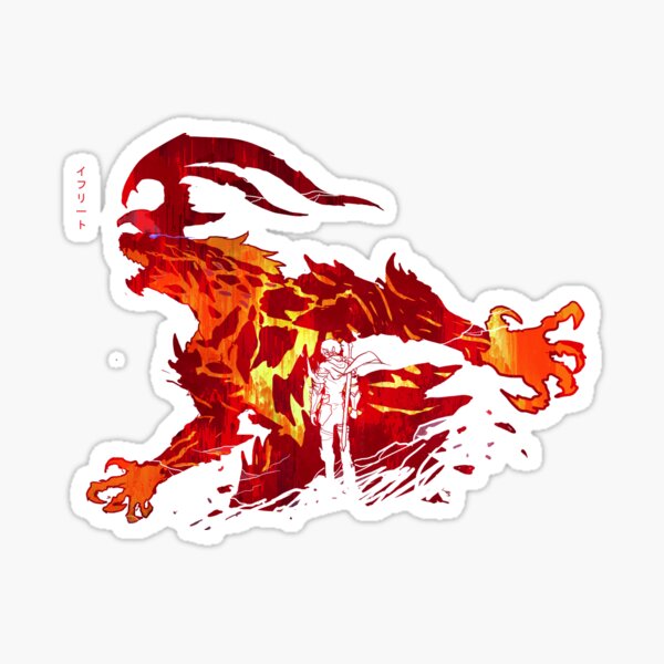 "Ifrit Eikon Awakening S.version:Clive rosefield FFXVI" Sticker for ...