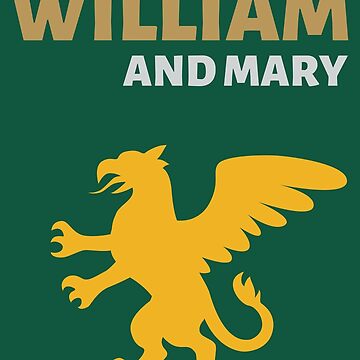 "William and Mary Preppy Print" Sticker for Sale by collegepreppy ...