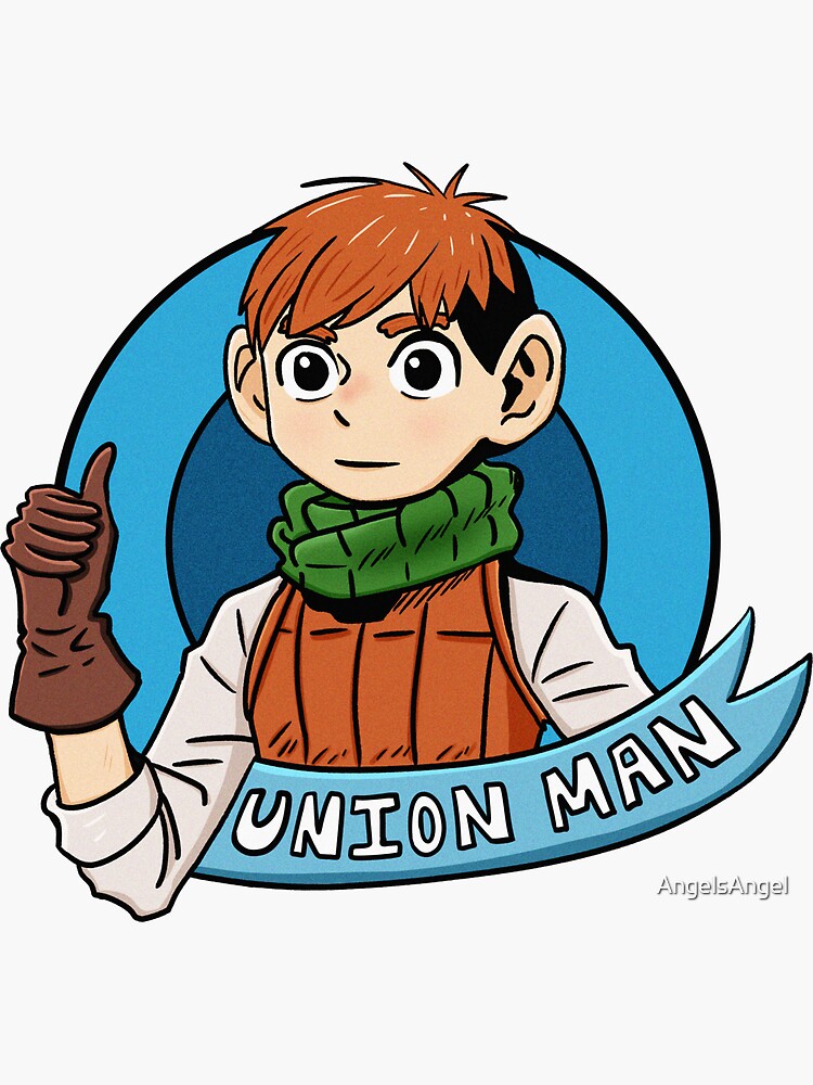 "Chilchuck the Union Man" Sticker for Sale by AngelsAngel | Redbubble