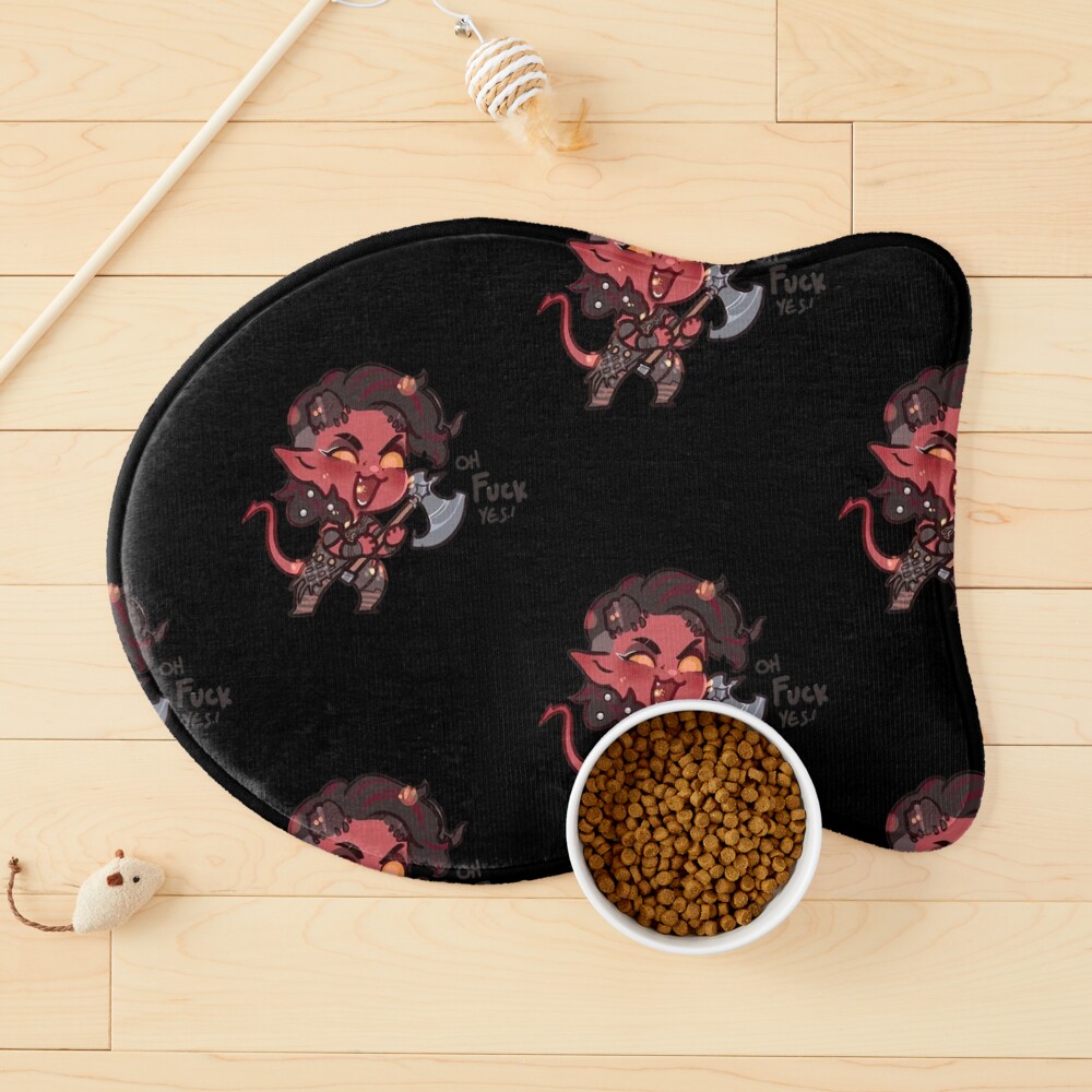 "Karlach Harlan Baldurs Gate" Sticker for Sale by AngelValdezz | Redbubble