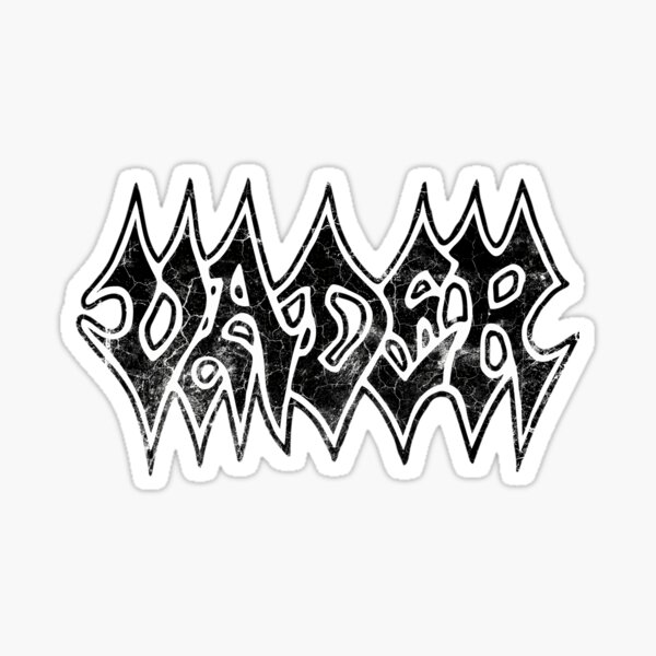 " Vader Band Merch" Sticker for Sale by JoshuaPohill2 | Redbubble