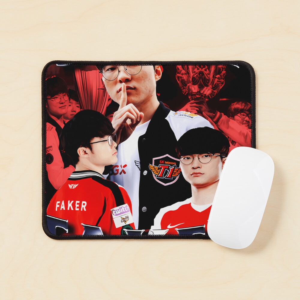 "Skt T1 Faker Bootleg" Sticker for Sale by MauritsVos | Redbubble