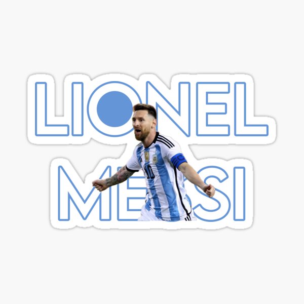 "Lionel Messi" Sticker for Sale by kripalsutariya | Redbubble