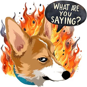 "Dog Memes What Are ribbon Saying" Sticker for Sale by ryanapples2 ...