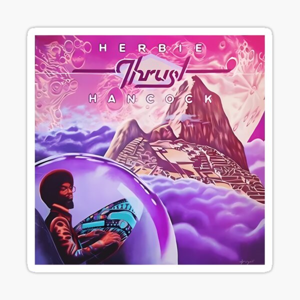 "Herbie Hancock" Sticker by SergeDesruisse | Redbubble