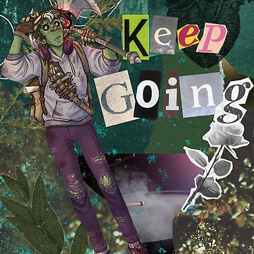 "Gorgug Thistlespring" Sticker for Sale by Libbi Adams | Redbubble