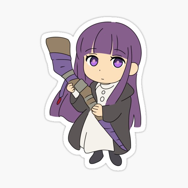 "Sousou no Frieren - Fern" Sticker for Sale by BurunaMD | Redbubble