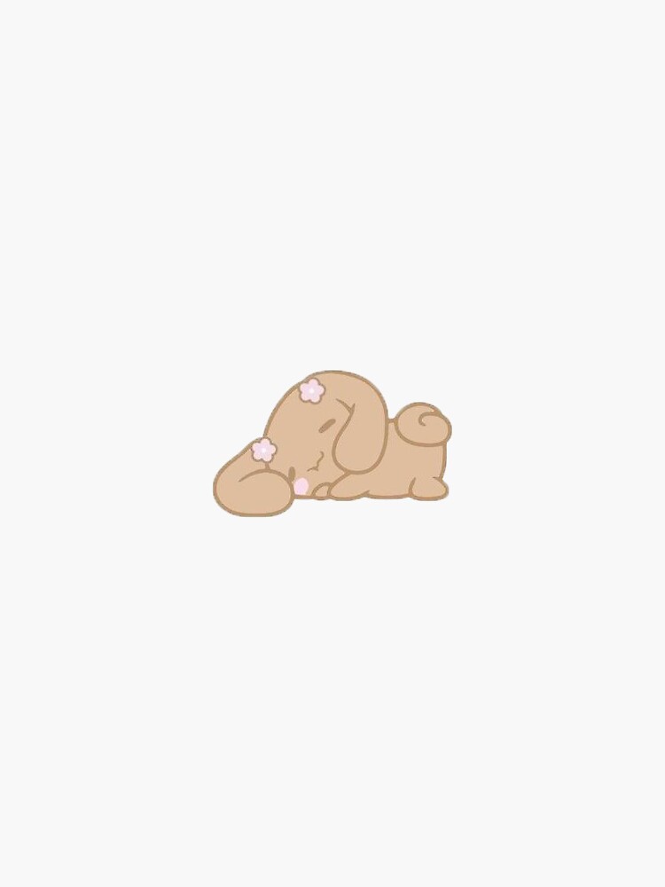 "sleepy mocha " Sticker for Sale by angeltears777 | Redbubble
