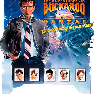 "Buckaroo Banzai HD" Sticker for Sale by kazzoie | Redbubble