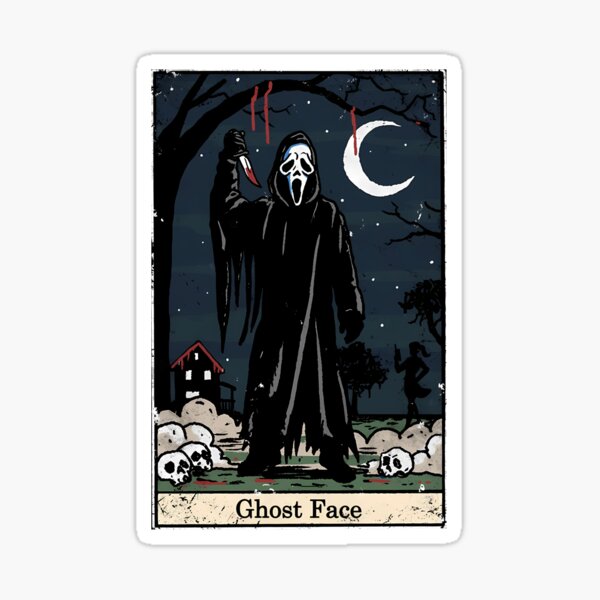 "Ghost Face Tarot Card Classic Scream Movie Lets Watch Scary Movies ...