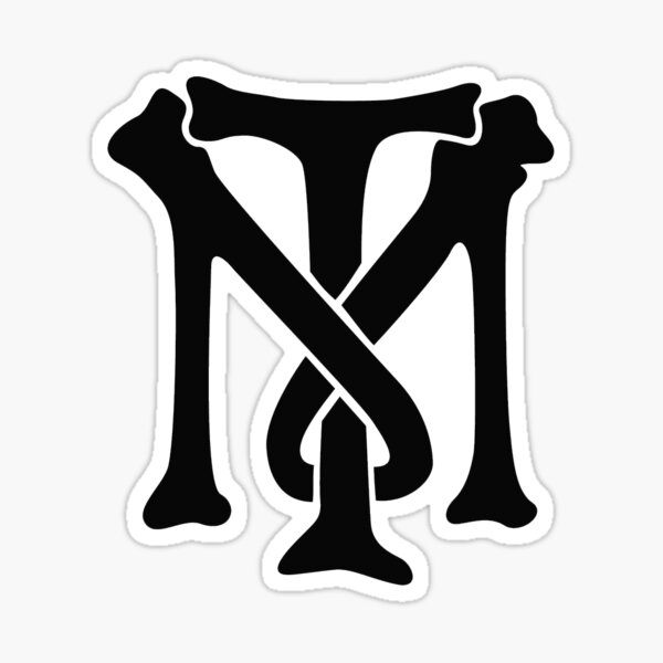 "Scarface - Tony Montana TM Logo (Black)" Sticker for Sale by ANUBASS ...