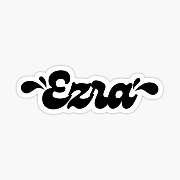 "Ezra" Sticker for Sale by VITRARA | Redbubble