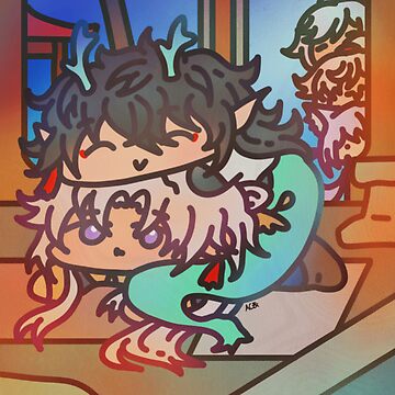 "Chibi Dan Feng and Yingxing Honkai Star Rail" Sticker for Sale by ...