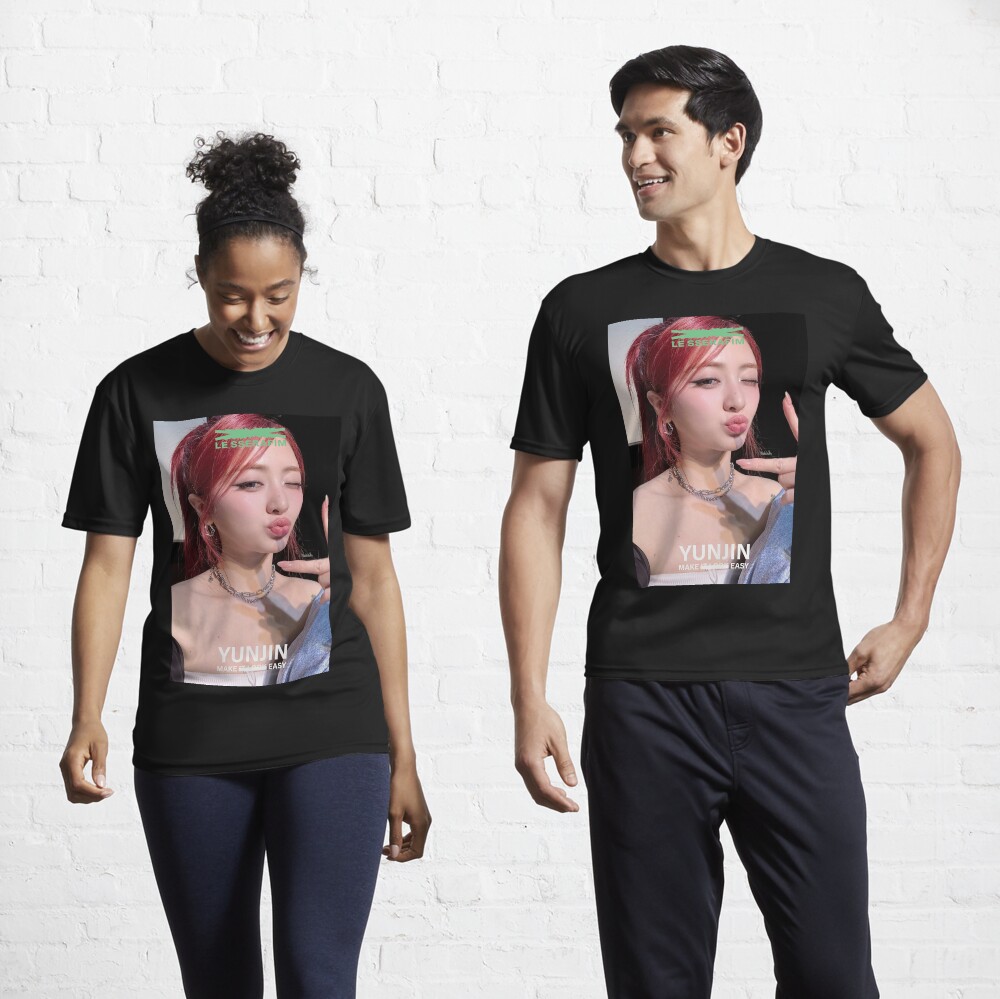 "Le Sserafim Yunjin SMART Huh Yunjin" Sticker for Sale by Valereekmerch ...