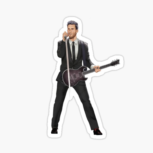 "Adam Levine" Sticker for Sale by dixie-dynamite | Redbubble