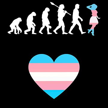 "Transgender Evolution " Sticker for Sale by SocialAwareness | Redbubble