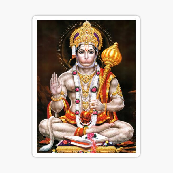 "Hanuman" Sticker for Sale by Onodera | Redbubble