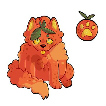 "Tangerine Kitty Cat" Sticker for Sale by kitriddled | Redbubble