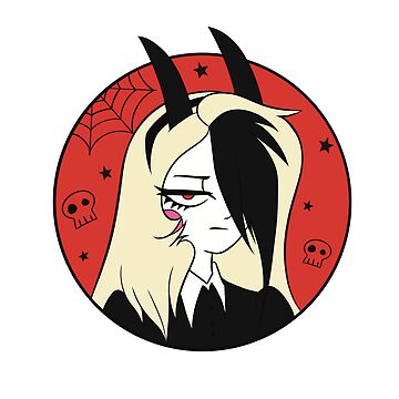 "Hazbin Hotel Goth Charlie" Sticker for Sale by YazTheAngel | Redbubble