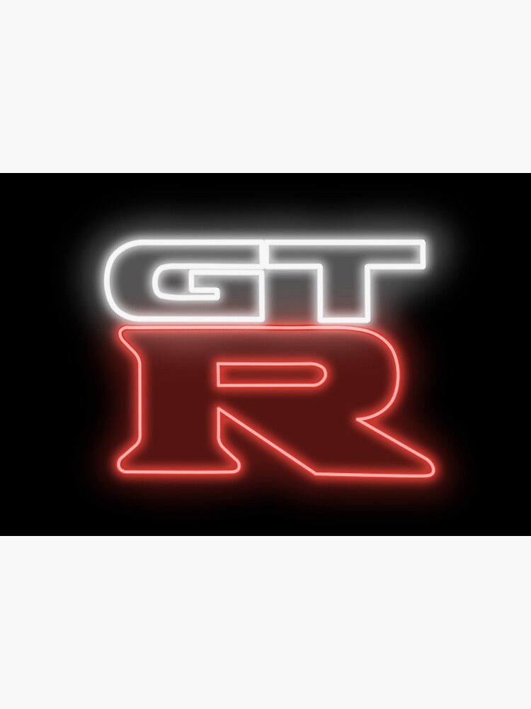 "Nissan GTR Neon Sign" Poster for Sale by RickyBarnard | Redbubble