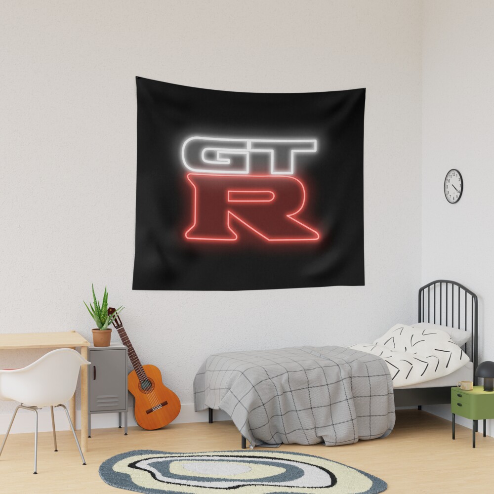 "Nissan GTR Neon Sign" Poster for Sale by RickyBarnard | Redbubble