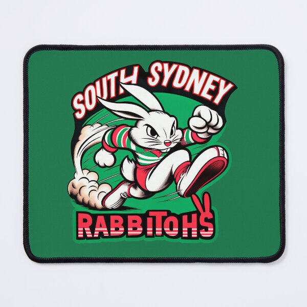 "South Sydney Rabbitohs" Mouse Pad for Sale by Zemolee | Redbubble