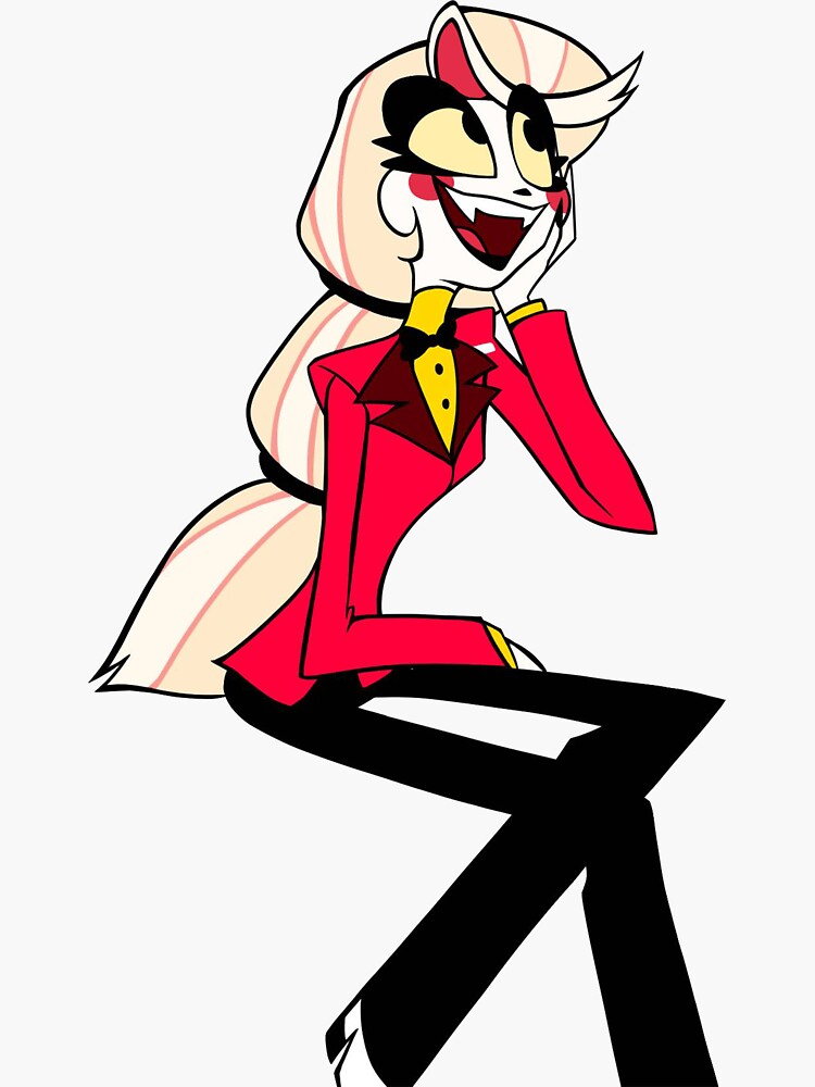 "Charlie Morningstar - Hazbin Hotel" Sticker for Sale by JamesBerben ...