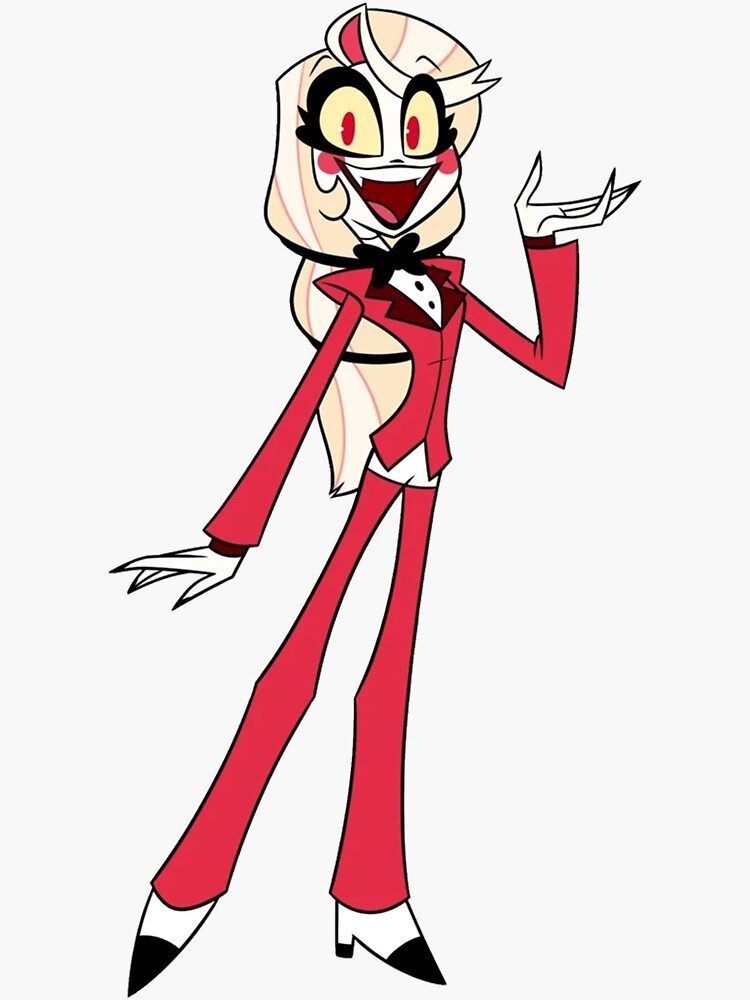 "Charlie Morningstar - Hazbin Hotel" Sticker for Sale by JamesBerben ...
