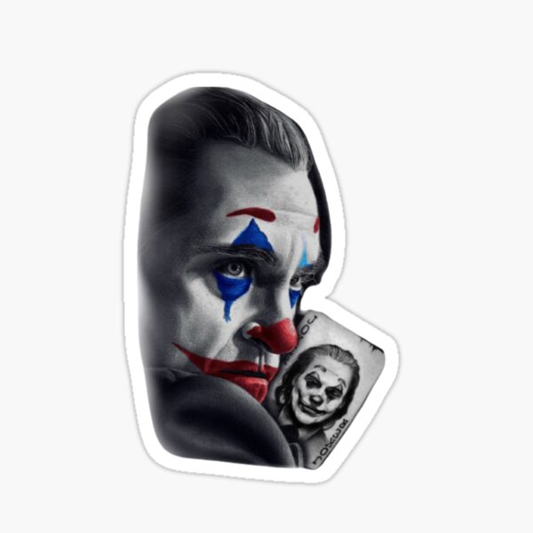 "Joker" Sticker for Sale by NixTap | Redbubble