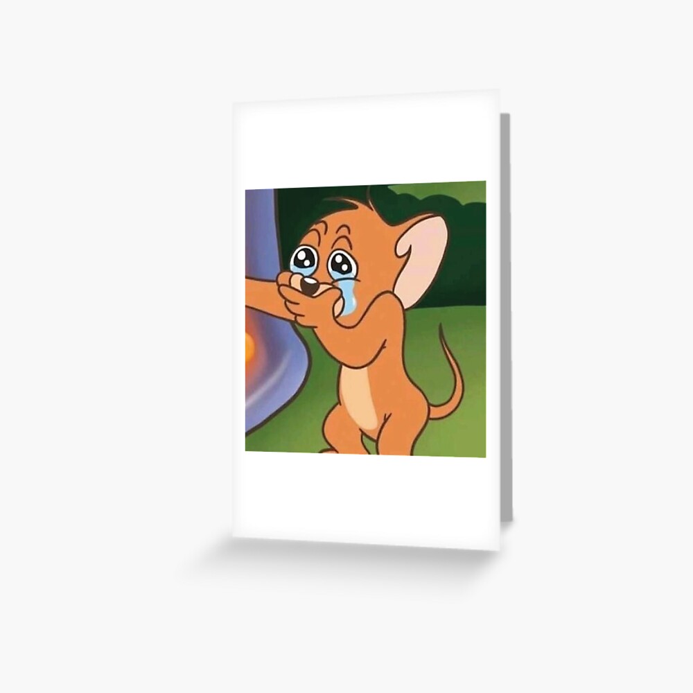 "jerry meme" Sticker by sofiaguida | Redbubble