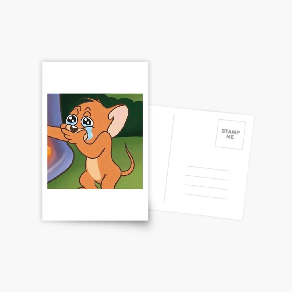 "jerry meme" Sticker by sofiaguida | Redbubble
