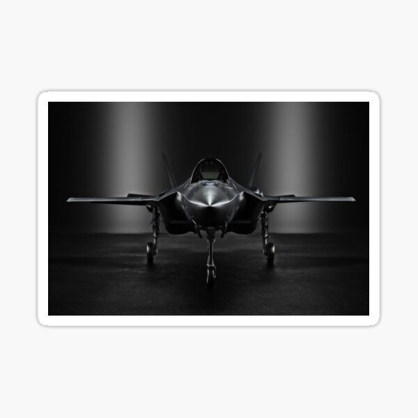 "Advanced F35 jet aircraft" Sticker by DigitalStorm | Redbubble