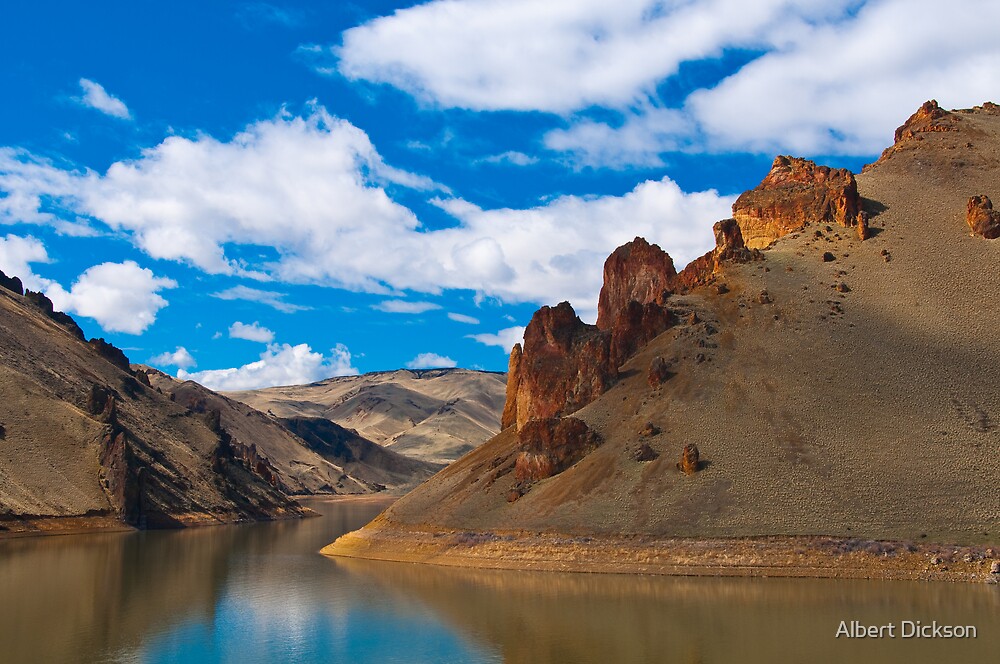 "Lake Owyhee Near Leslie Gulch" by Albert Dickson | Redbubble