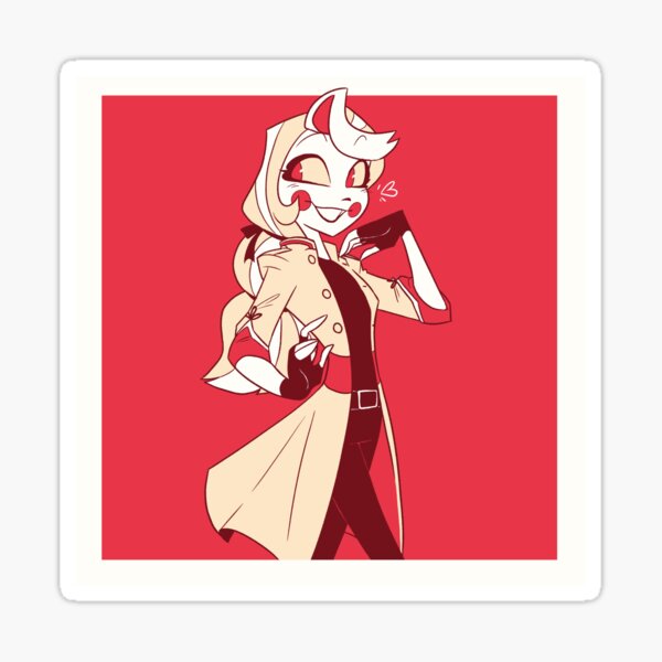 "Hazbin Hotel Charlie Morningstar" Sticker for Sale by awhphooeyy ...